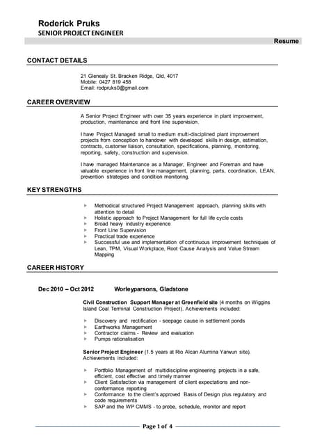 Ronnie Meridyth Resume 2 | PDF
