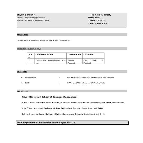 prashanth-resume | DOC