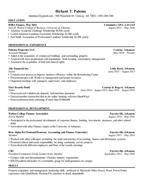 Daniel Cartwright Resume | PDF