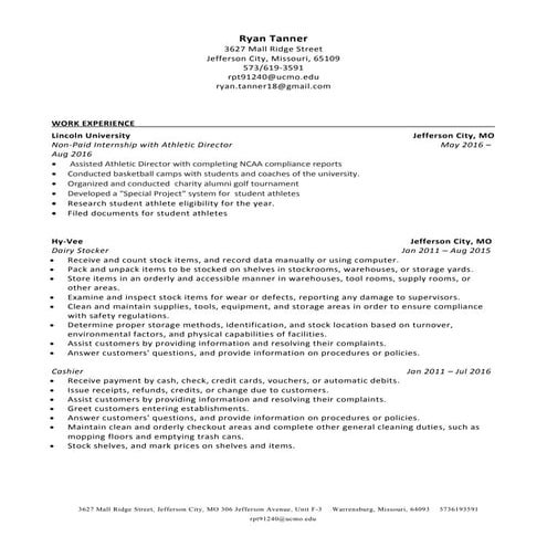 Ryan - New Resume | PDF