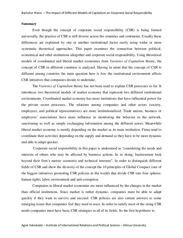 Summary Of Bachelor Thesis summary-of-bachelor-thesis