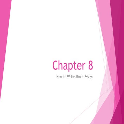 How To Write About Essays | PPT