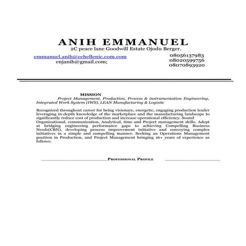 Anih Resume v16.01