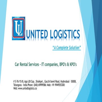 Profile United Logistics | PPTX