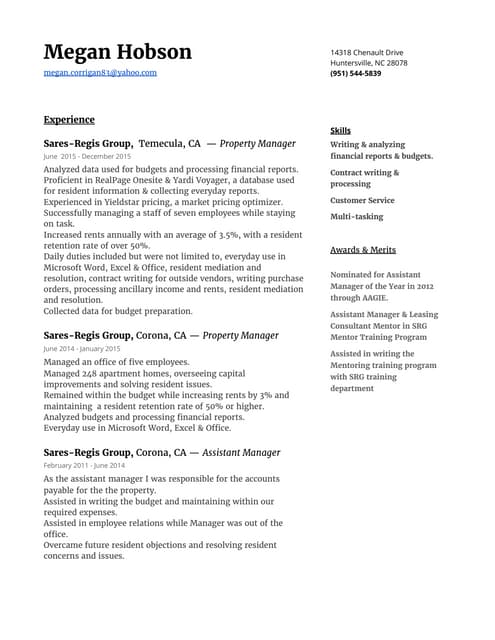 Sherry's Resume Revised | DOCX | Healthcare Industry | Industries