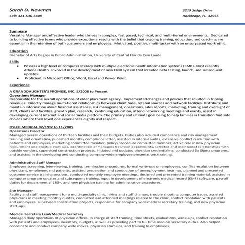 Joyce Resume 2015 | DOC