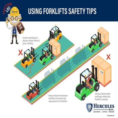 Forklift Safety: Traveling in the Workplace | PDF