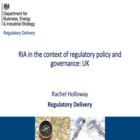 RIA in the context of regulatory policy and governance: UK | PDF