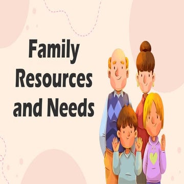 Management of family resources | PPTX