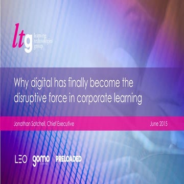 Learning Technologies Group - NOAH15 Berlin | PPT