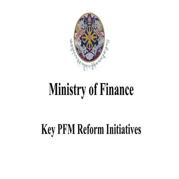 Recent budgeting developments - Deki Wangmo, Bhutan | PDF