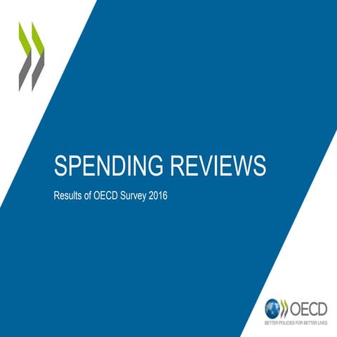 Spending reviews - Ivor Beazley, OECD | PPTX