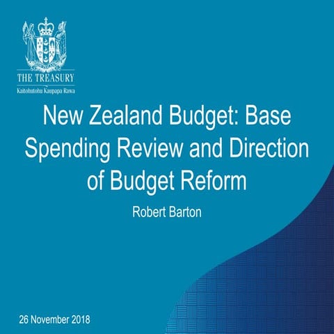 Spending reviews - Robert Barton, Australia | PDF