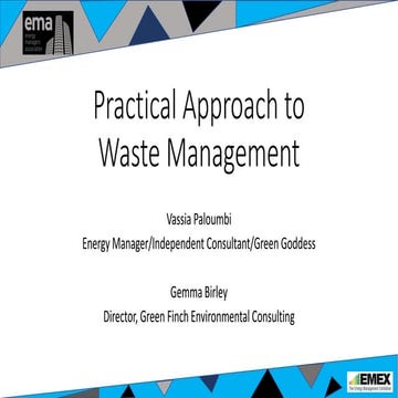 Practical Approach to Waste Management | PPT