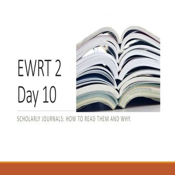 Day 10-EWRT 2 | PPT