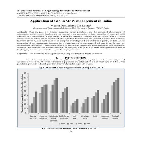 International Journal of Engineering Research and Development | PDF