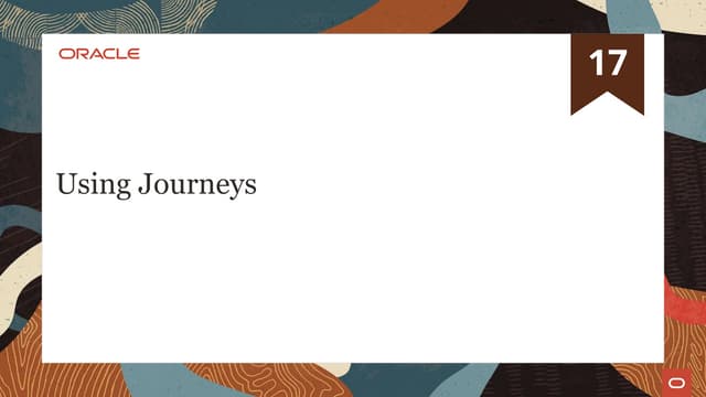 Using Journeys - Oracle cloud train HCM | PPTX Using Journeys - Oracle cloud train HCM | PPTX
