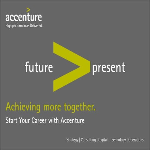 Accenture organisational structure