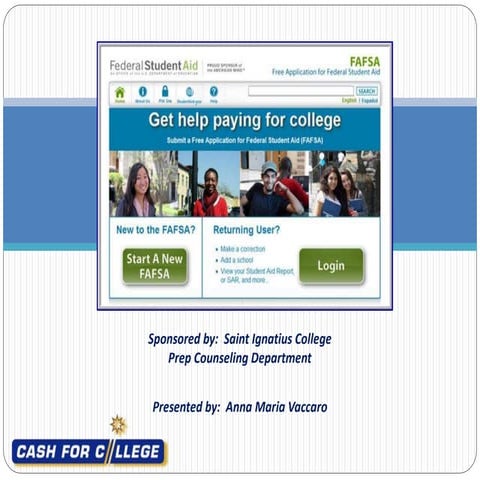 Financial Aid 101 | PPTX