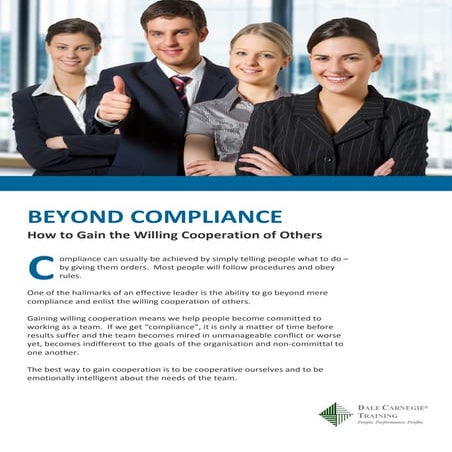 Beyond Compliance | PDF