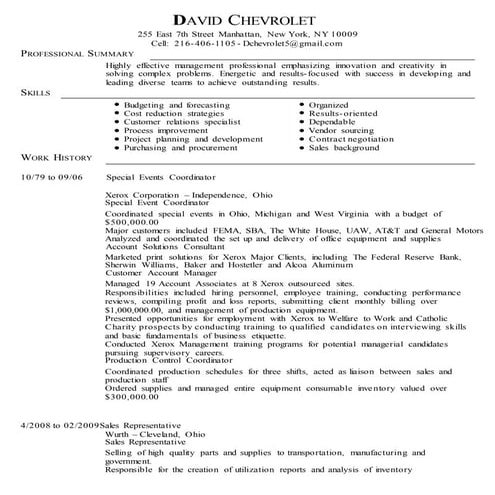 SGRIFFIN Resume 2016 | DOC