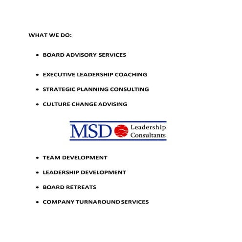 WHAT WE DO | DOCX