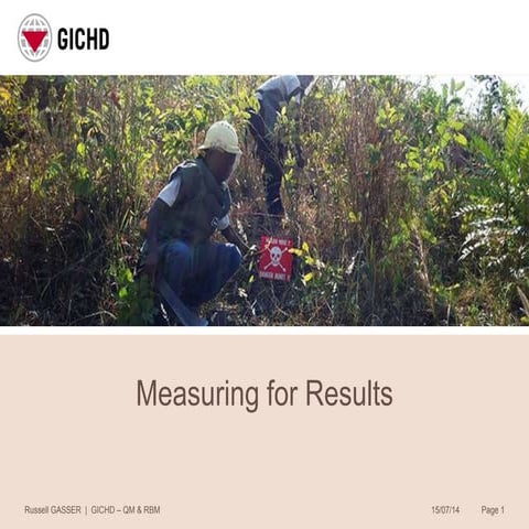 Russell Gasser, Geneva International Center for Humanitarian Demining (GICHD) | PPTX