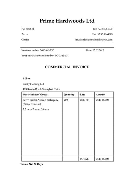 D04 invoice asian_timber | PDF