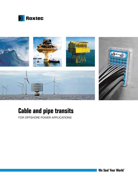 Roxtec MCT - Cable Entry Solutions for Process Industries | PPTX