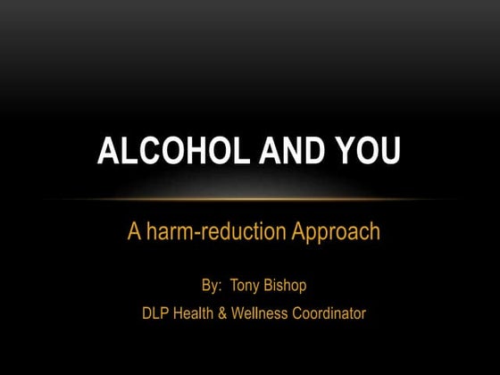 DEAL WITH/HANDLE INTOXICATED GUESTS IN BAR MANAGEMENT | PPTX ...