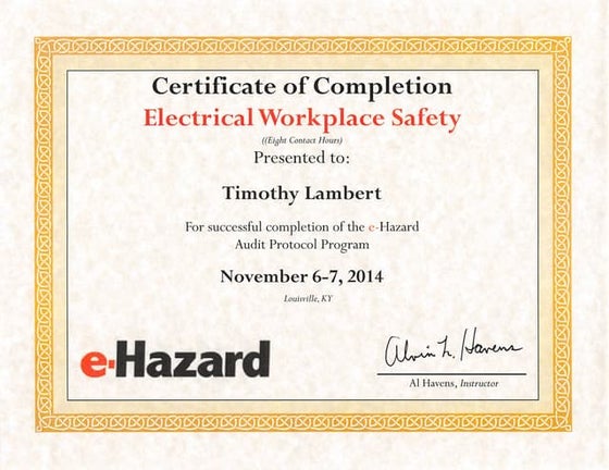 E-Hazard Electrical Workplace Safety TTT | PDF