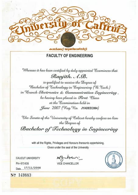 Diploma Electronics Engineering | PDF