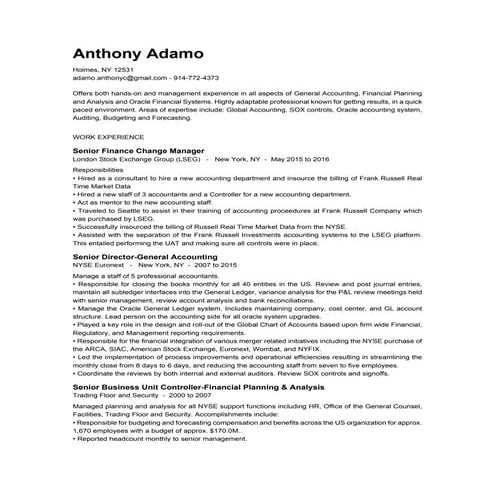 Anthony-Adamo Resume 2016 | PDF