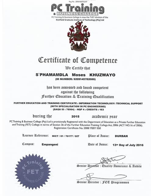 PRC certificate | PDF