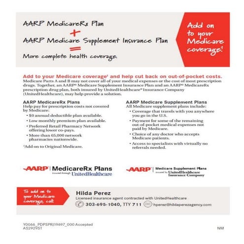 AARP Flyer | DOCX