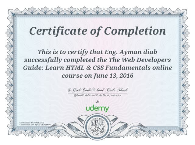 The Web Developers Guide Learn Html And Css Fundamentals Ppt 1104