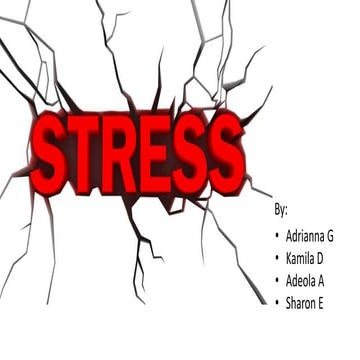 Stress Presentation | PPTX