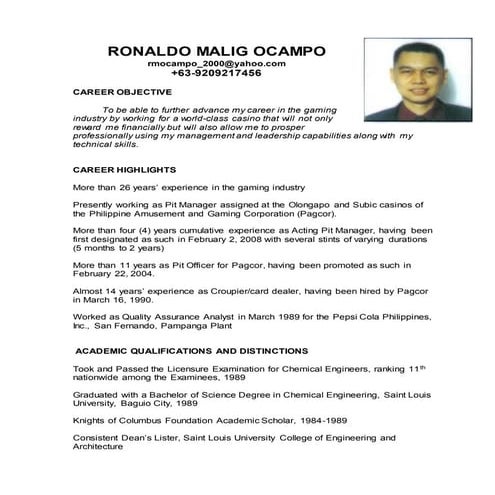 Resume_Ronald_Ocampo | DOCX