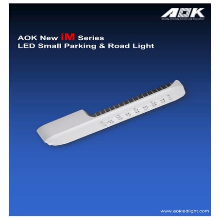 AOK iM Series Specific Designed Street Light Specs from Liberty,2015 | PDF