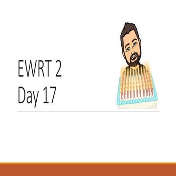 D17-EWRT 2 | PPT
