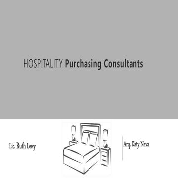HOSPITALITY PURCHASING CONSULTANTS | PPTX