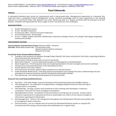JRafter-Resume | PDF