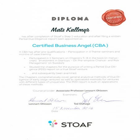 Diplom CBA Mats | PDF