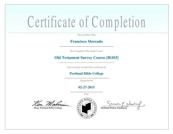 certificate(3) | PPT