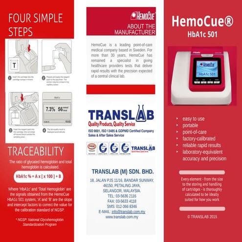 Hemocue HbA1c | PDF