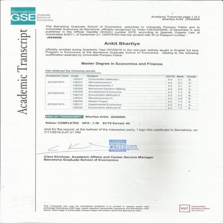 TranscriptBGSE | PDF