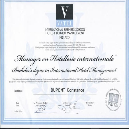 diplome du bachelor | PPT