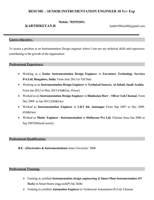 Shrikant Kathale-Design Engineer CV (8 Years Exp.) | PDF | Computer Software and Applications ...