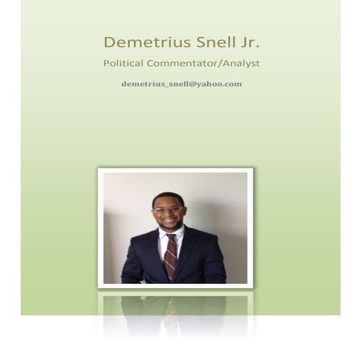 Demetrius Snell Political Resume | PDF