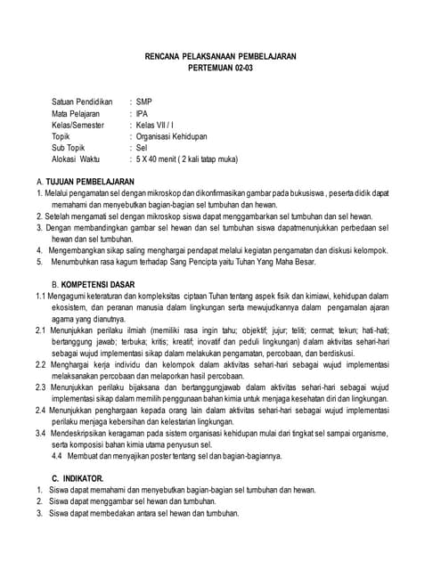 Modul Ajar Deep Learning IPA Kelas 8 Kurikulum Merdeka | DOCX